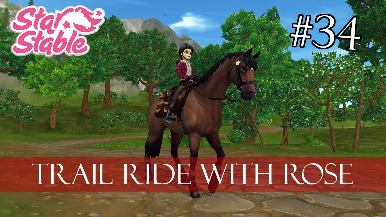 Star Stable Online; Trail Ride with Rose #34 ~ A new year and new goals ...