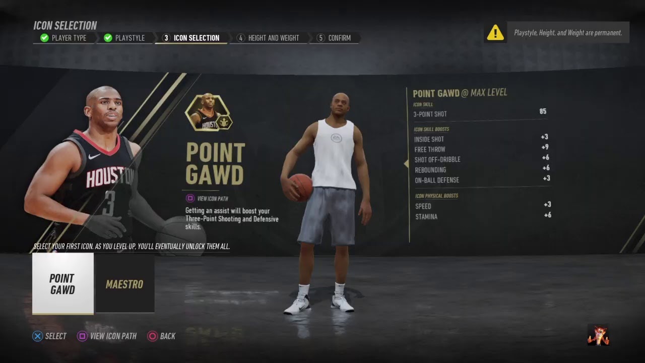 NBA LIVE 19 floor general analysis - YouTube