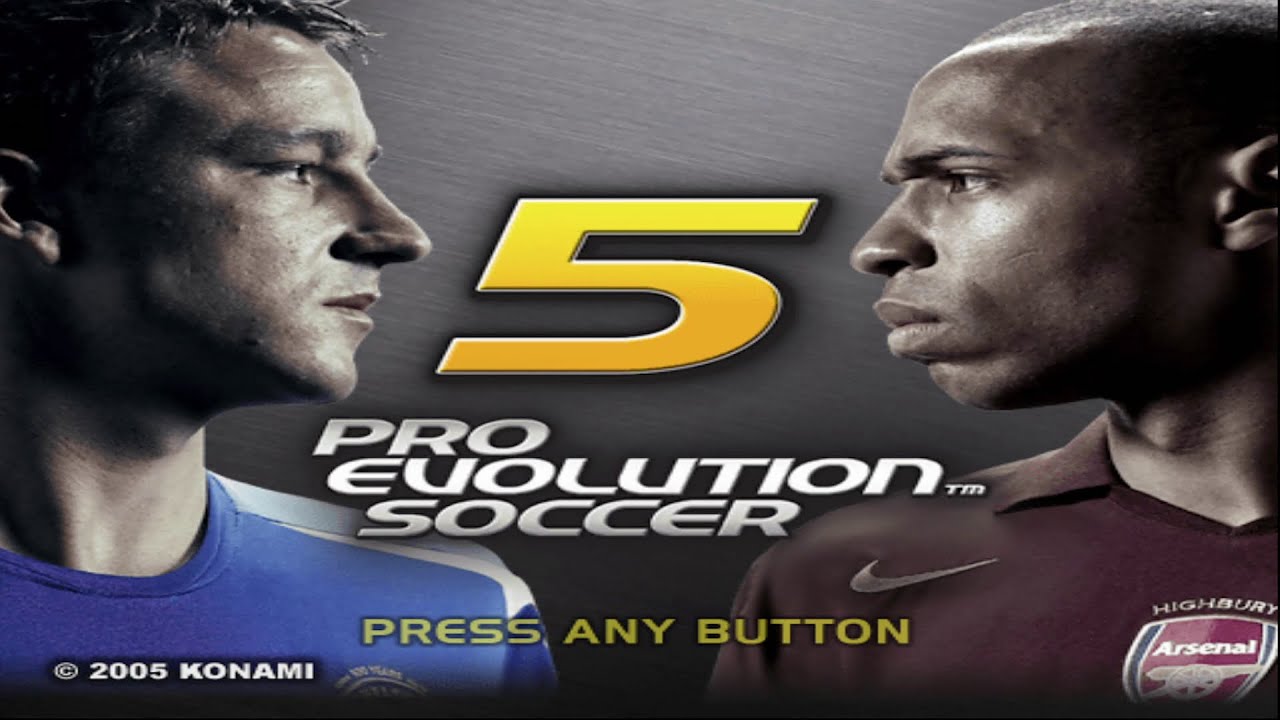 PES 5 (PS2) GAMEPLAY PLAYSTATION 2 - YouTube