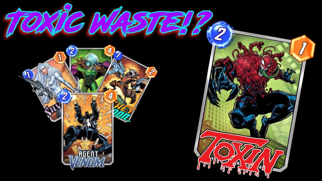 Toxin is BUSTED in Bounce | New Marvel Snap card - YouTube
