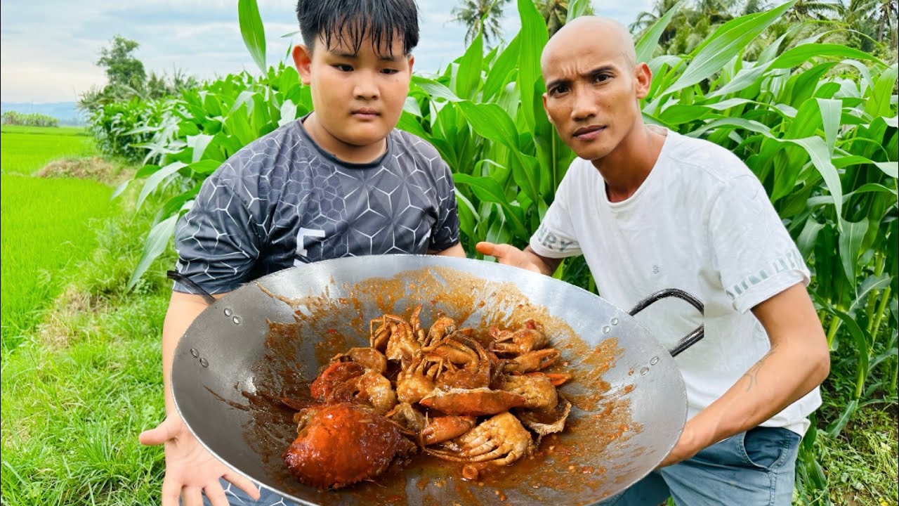 Cua Sốt Me - Toàn Đen Sơn Dược Vlog - YouTube