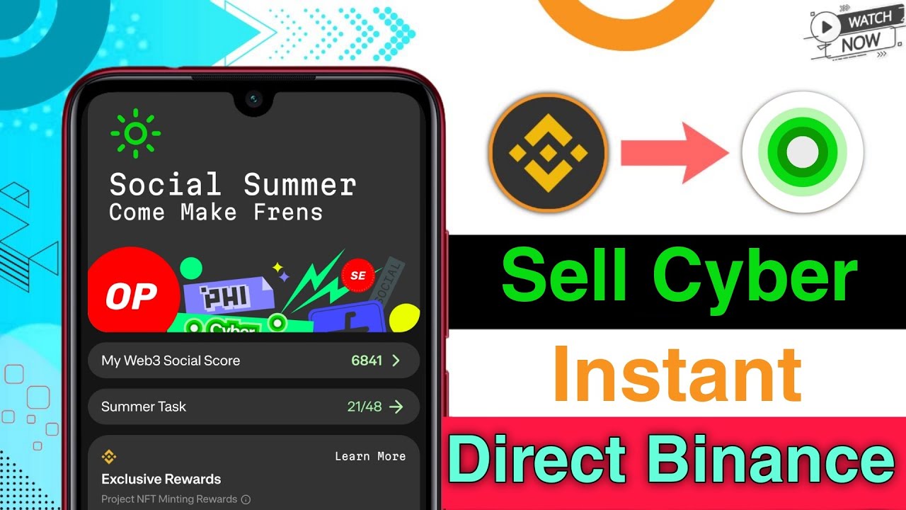 Cyber Token Sell System | Binance Web3 Cyber token sell kivabe korben ...