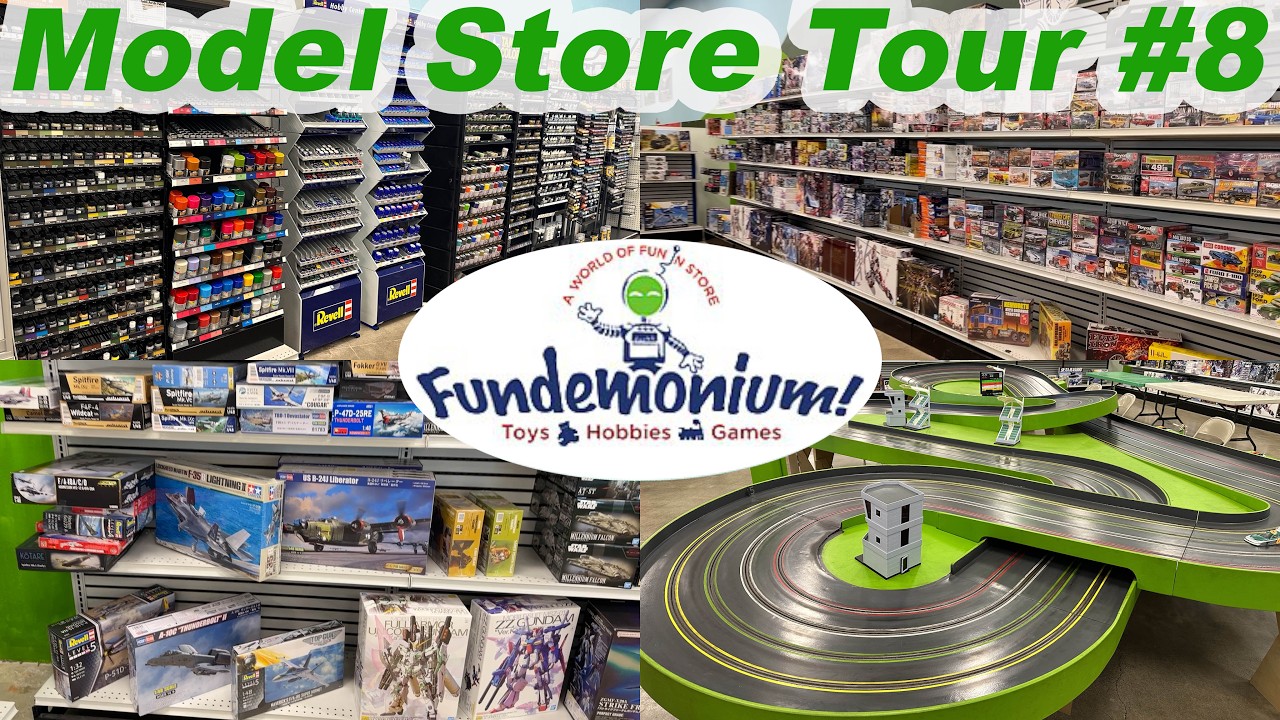 Fundemonium! Model Store Tour - YouTube