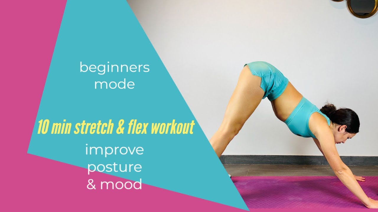 10 MIN MOBILITY & FLEX WORKOUT | HEALTHY ROUTINE | SLIM & SHAPED | BEGINNERS MODE - YouTube