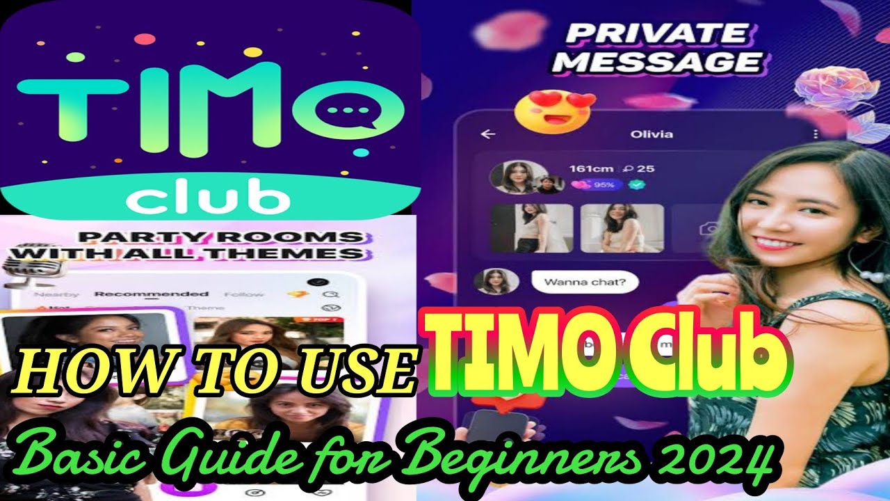 How to Use TIMO CLUB Dating App | Beginner's Guide 2024 - YouTube