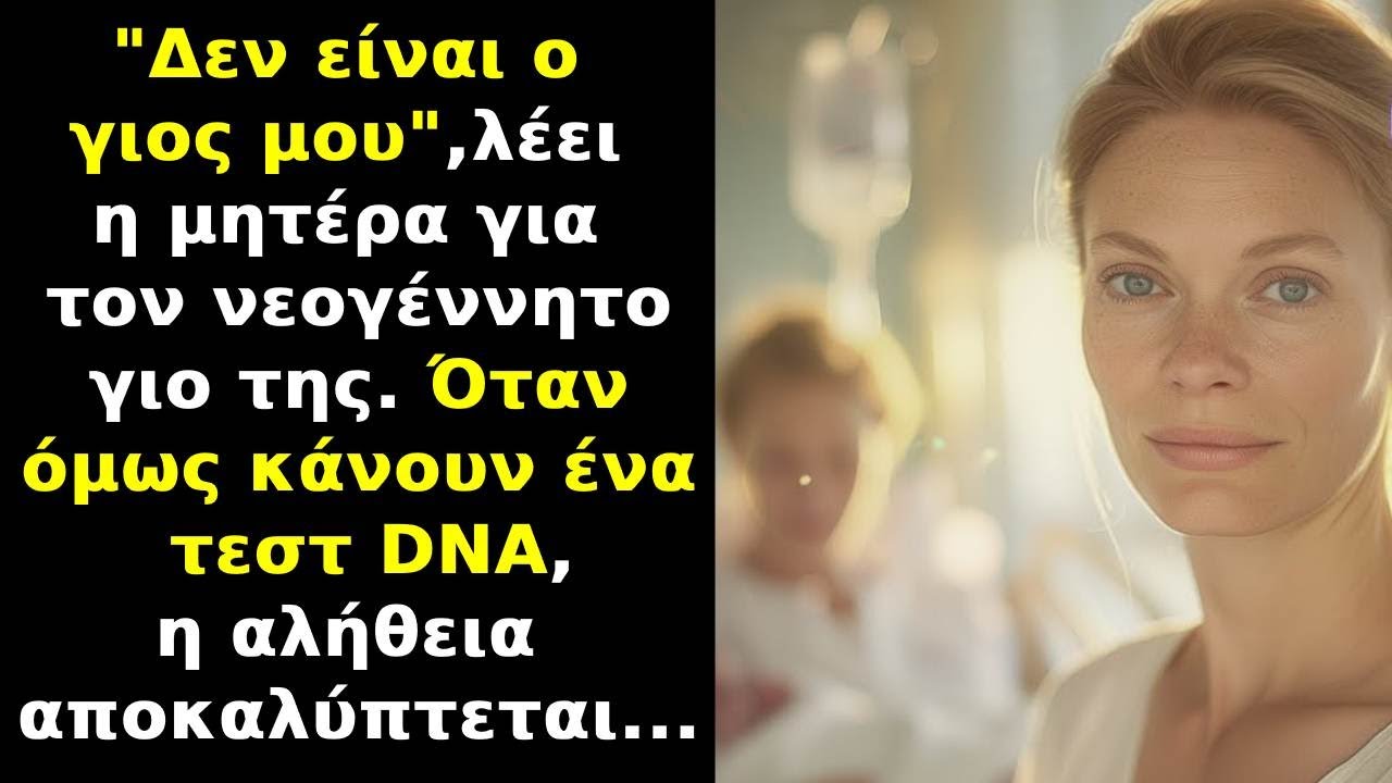 "Δεν είναι ο γιος μου",λέει η μητέρα για τον νεογέννητο.Όταν κάνουν ...