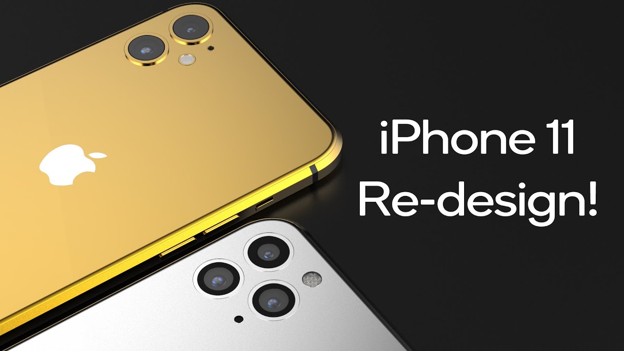 iPhone 11 pro re-designed! - YouTube