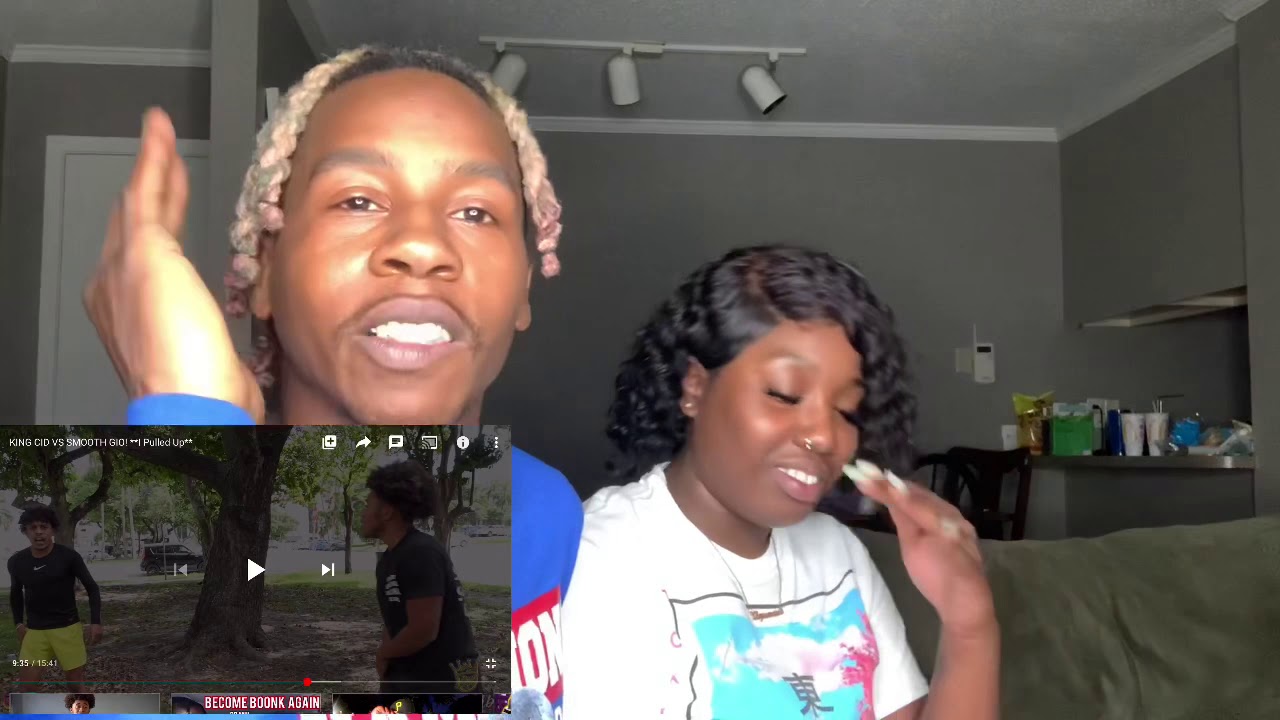 KingCid vs SmoothGio fight ( Reaction Video) - YouTube