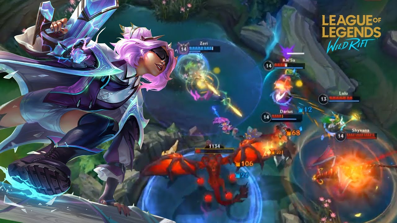 Wild Rift ZERI Montage - Best ZERI Plays | LoL Wild Rift Montage - YouTube