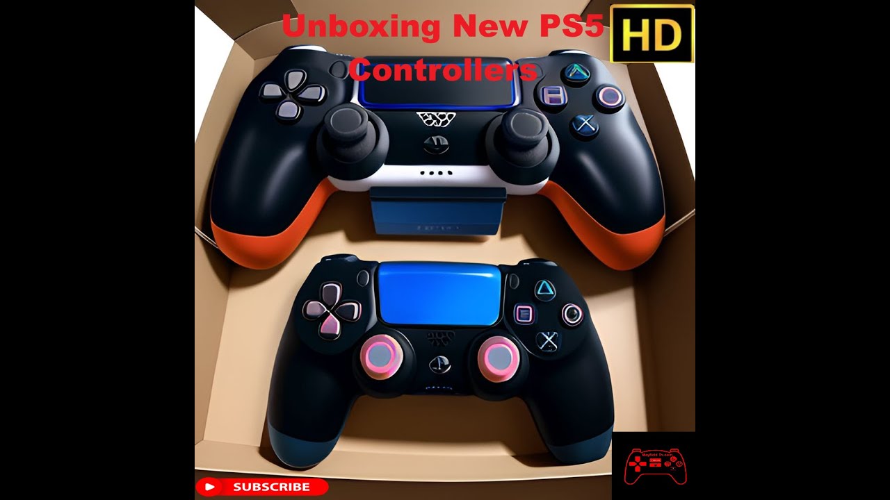 Unboxing Brand New PS5 Controllers In HD - YouTube