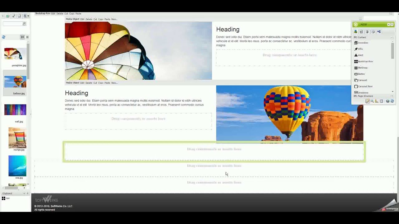 Creating web-page with BFL - YouTube