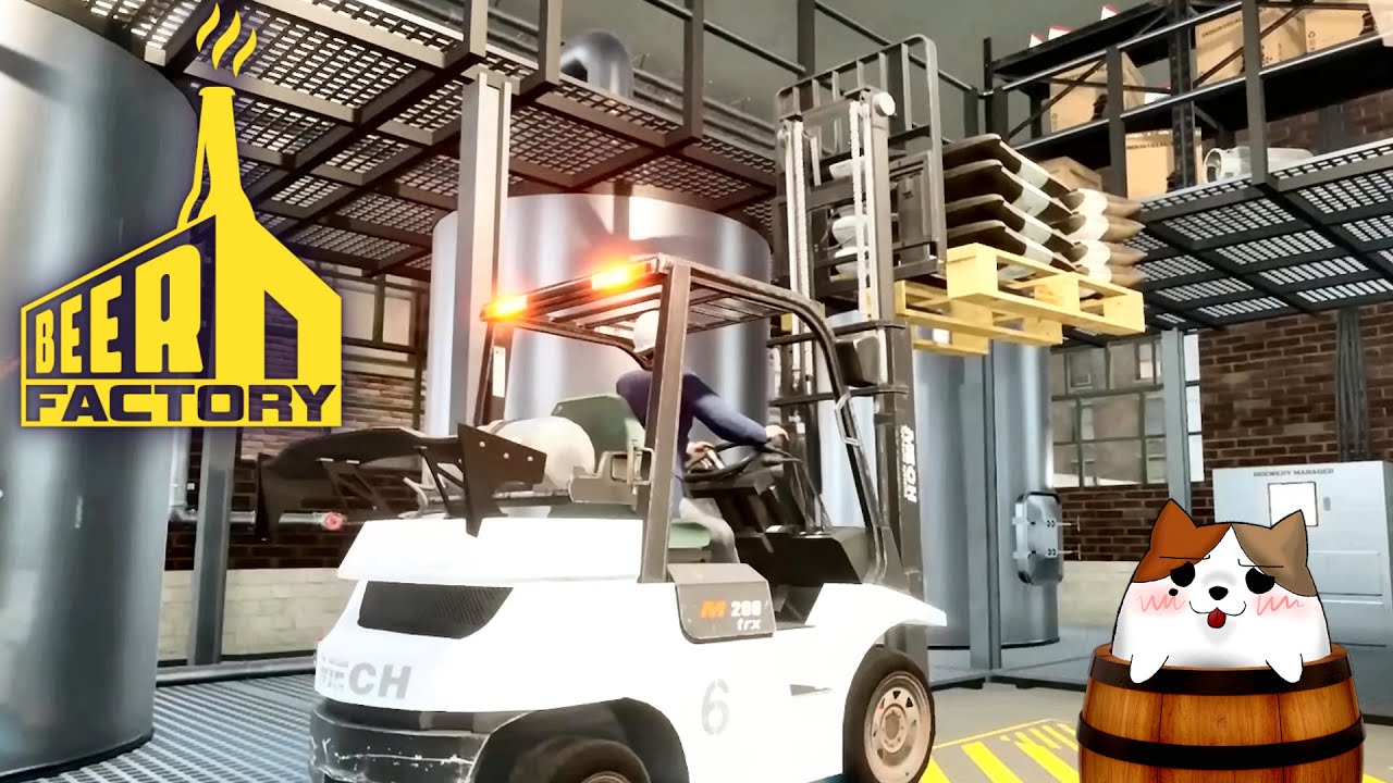 Making our First Beer in Beer Factory! Full Game Early Look! | New ...