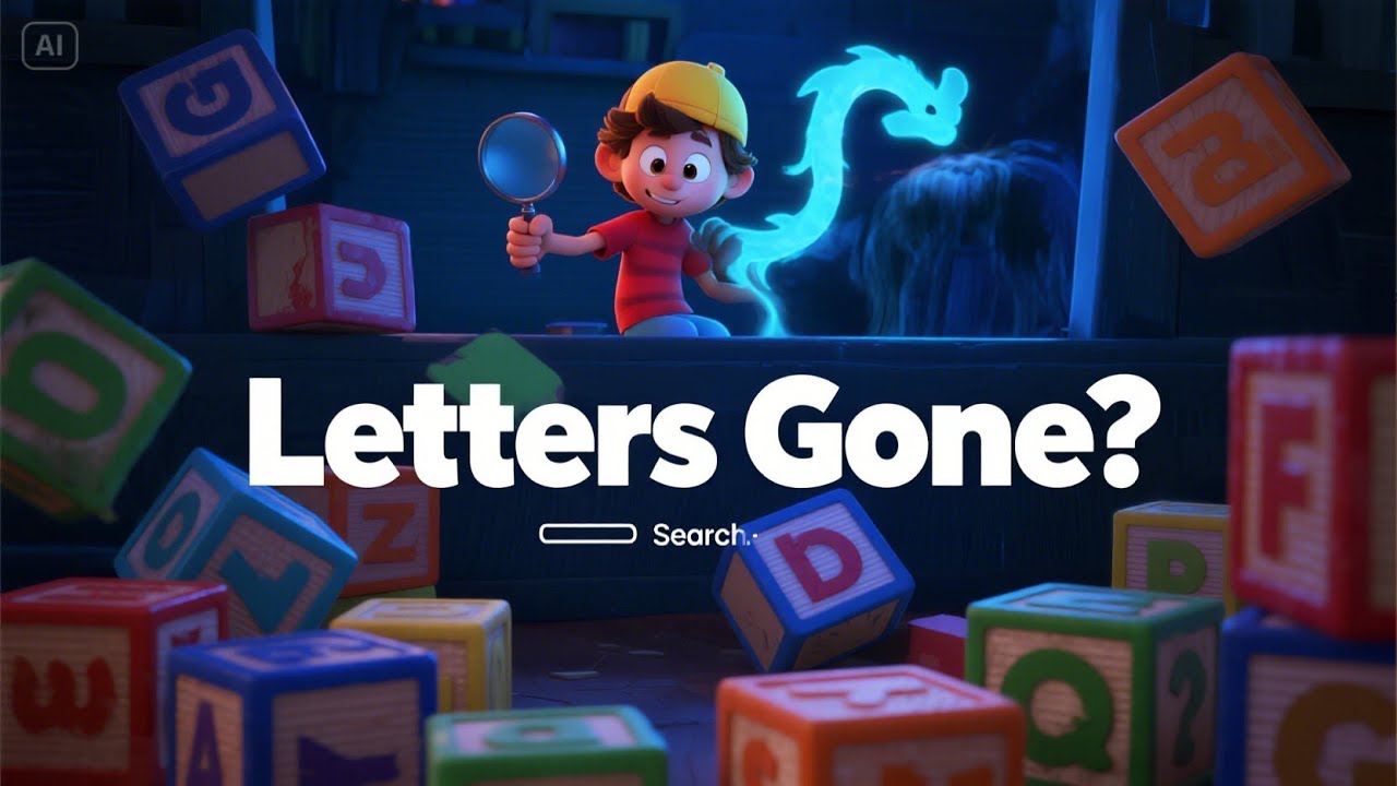 Where Did the Letters Go? Mystery Game! 🔤🕵️‍♂️ | Alphabet Hunt ...