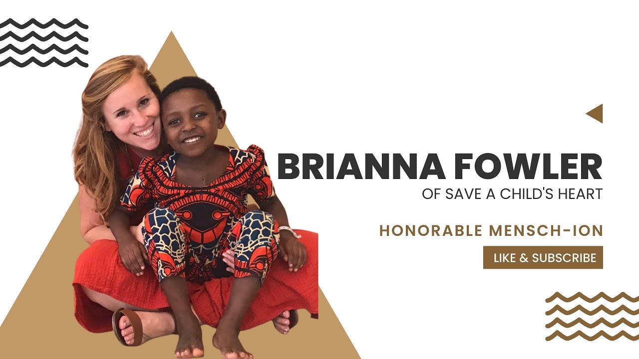 Brianna Fowler of "Save a Child's Heart" chats with The Bible Players ...