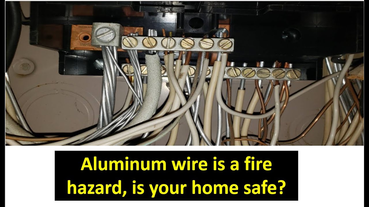 Aluminum wire is a fire hazard. Is your home safe? - YouTube
