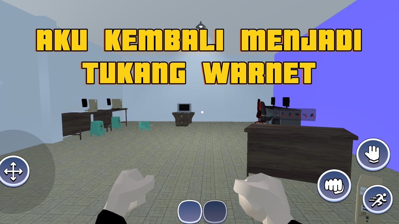 AKU KEMBALI MENJADI TUKANG WARNET... Warnet Life - YouTube