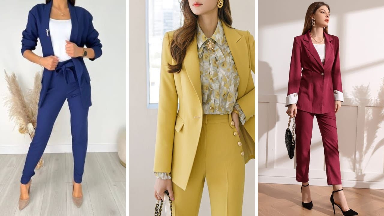 Beautiful And Modern Girls Pant Suit//50+Amazing Colours//STYLE SQUAD ...