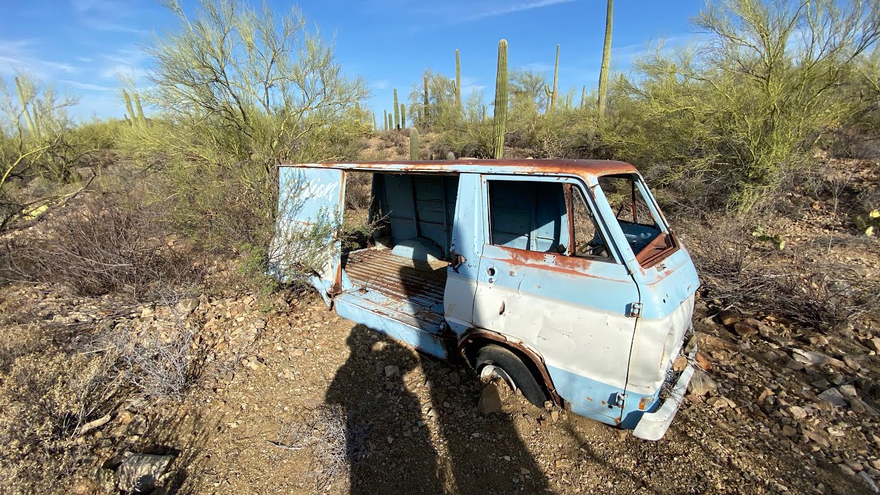 I finally found that van lost in the desert for 60 years - YouTube