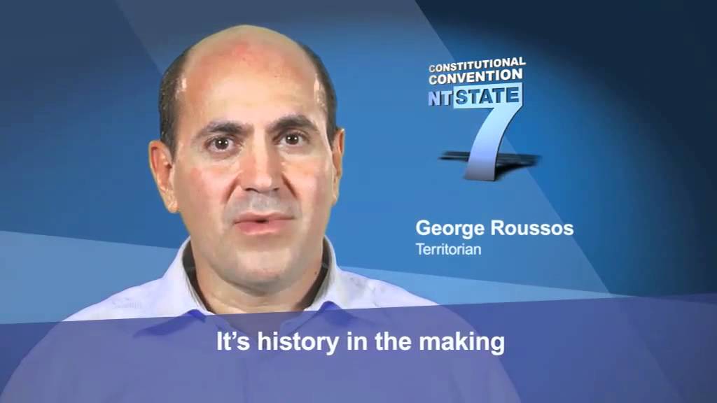 NT Statehood Champion - George Roussos - YouTube