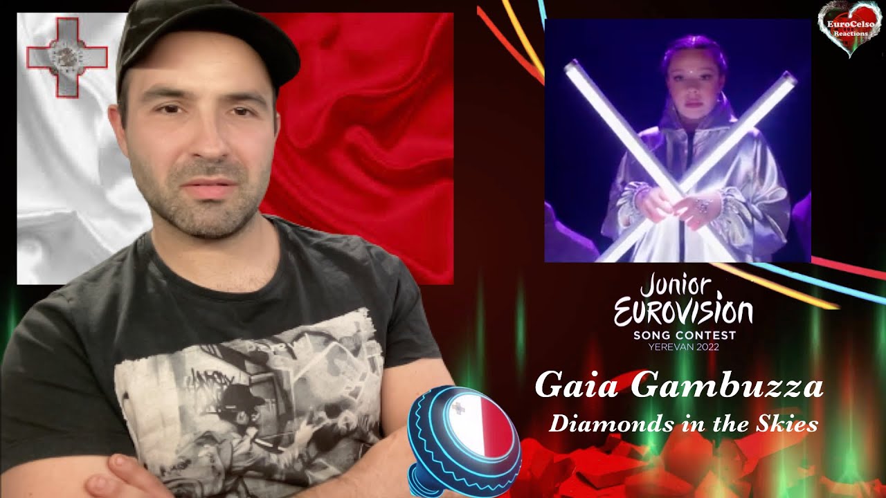 Reaction 🇲🇹: Gaia Gambuzza - Diamonds In The Skies | Music Video ...