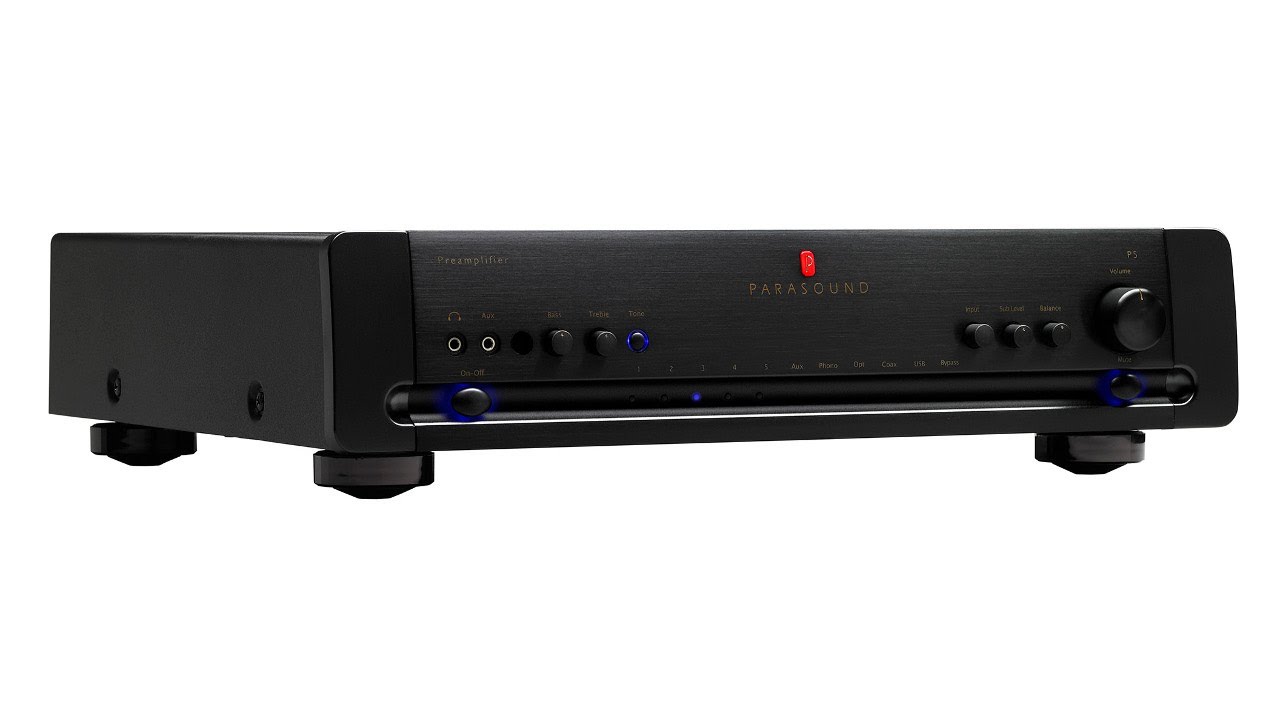 Parasound Halo P5 Preamplifier – Audio Advisor - YouTube