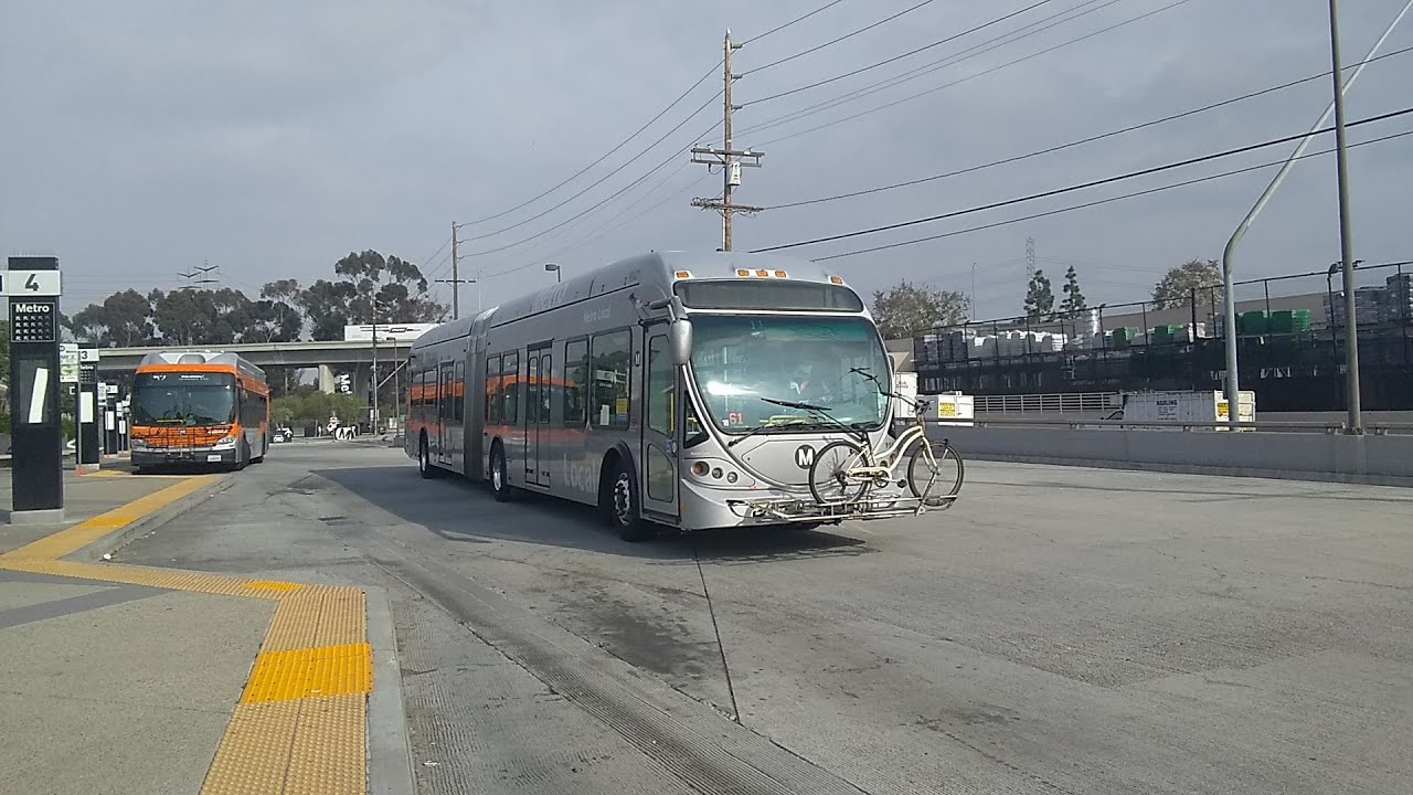 2007 LACMTA NABI 60 BRT 9547 - YouTube