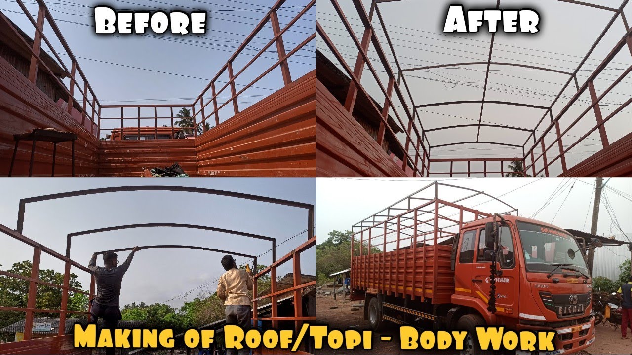 Truck Body Work: How an Amazing Roof was Made! - YouTube
