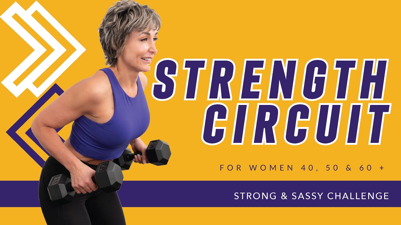 Total Body Strength Workout for Women Over 40 - Get Fit Over 40 - YouTube