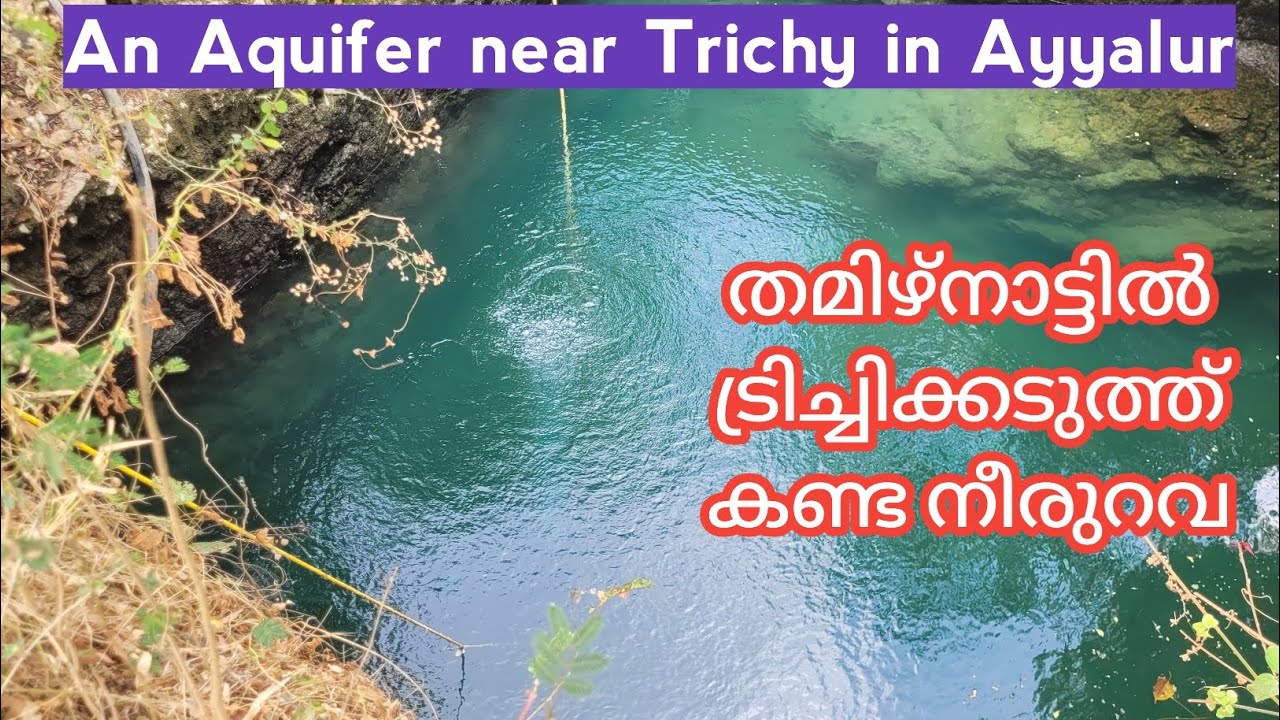 @GeorgeTheIndianFarmer An Aquifer spouting from a well in Ayyalur near ...