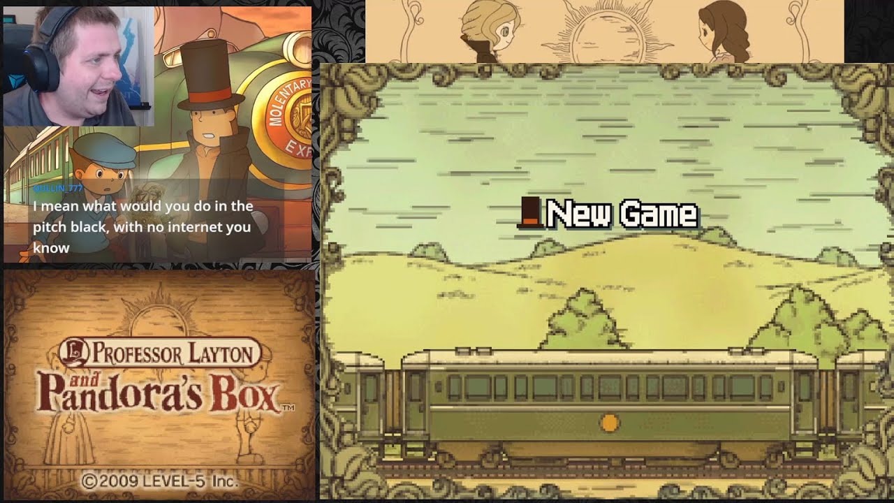 Professor Layton & Pandora's Box (Chapter 1, Twitch) - YouTube
