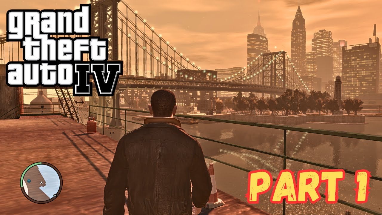 GTA IV - Full Game Play & Walk Through (Part 1) [4K HDR Max Graphics ...