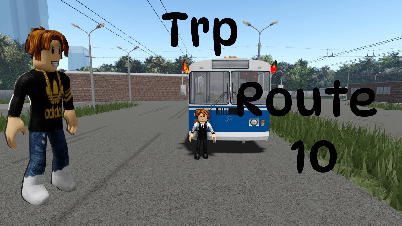 ROBLOX ONESKY'VED'S TROLLEYBUSES PLACE (ROUTE 10) NID BUS 09 1514 ...