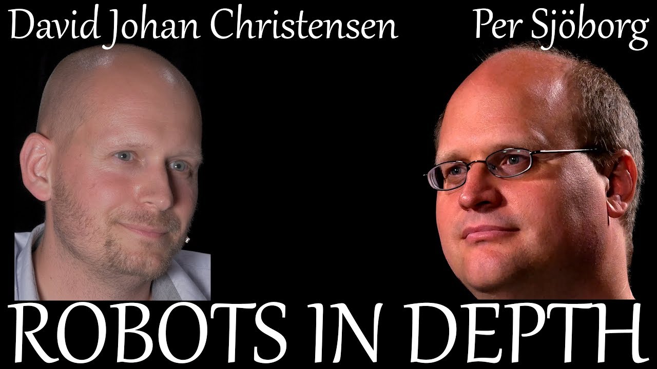 David Johan Christensen in Robots in Depth #22 Sponsor: Aptomica.com ...