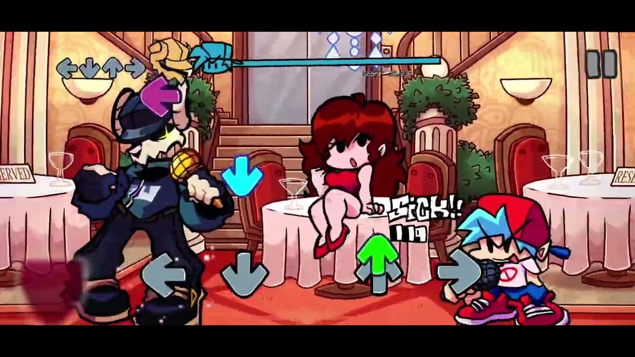 FNF Tabi My battle on my phone - YouTube