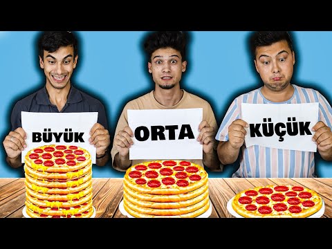 BÜYÜK , ORTA veya KÜÇÜK YEMEK YARIŞMASI! (Uslanmaz Yasin)