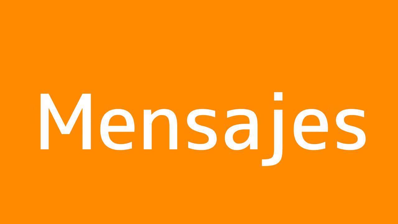 How to say Messages in Spanish - YouTube