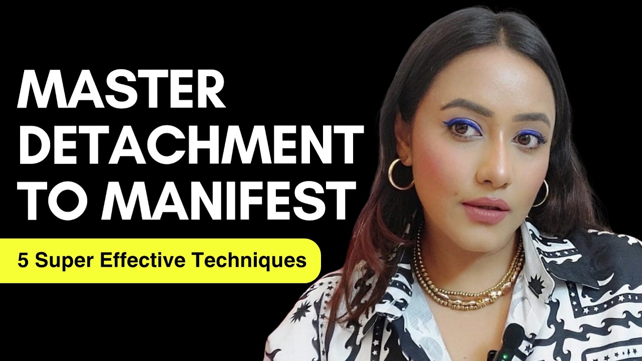 How to believe in your manifestation yet stay detached from the outcome ...