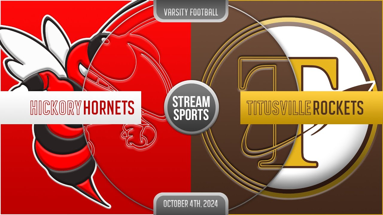 Titusville Rocket Football 2024 - Week 7 vs Hickory Hornets - YouTube