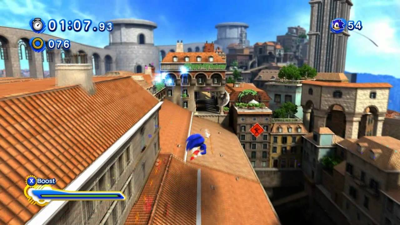 [PC] Sonic Generations - Rooftop Run: Act 2 [HD] - YouTube