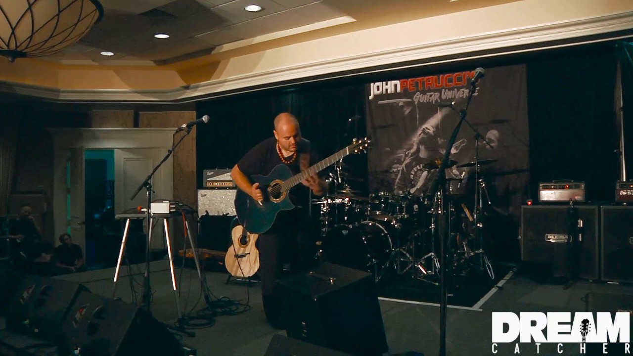 John Petrucci's Guitar Universe :: Andy McKee Live Performance Clip ...