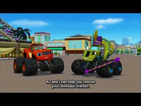 Blaze And The Monster Machines S2_Dinosaur parade - YouTube
