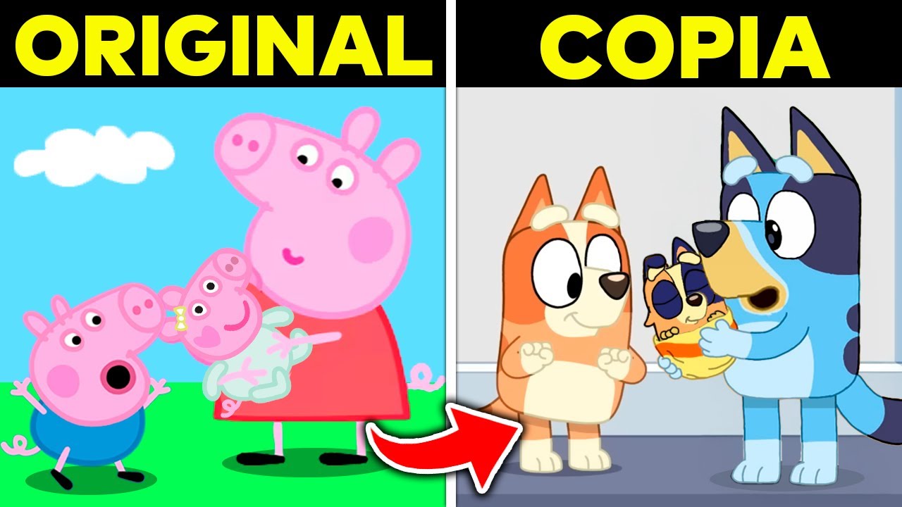 ¡PEPPA PIG vs BLUEY! | ¿Quién es Mejor? - YouTube