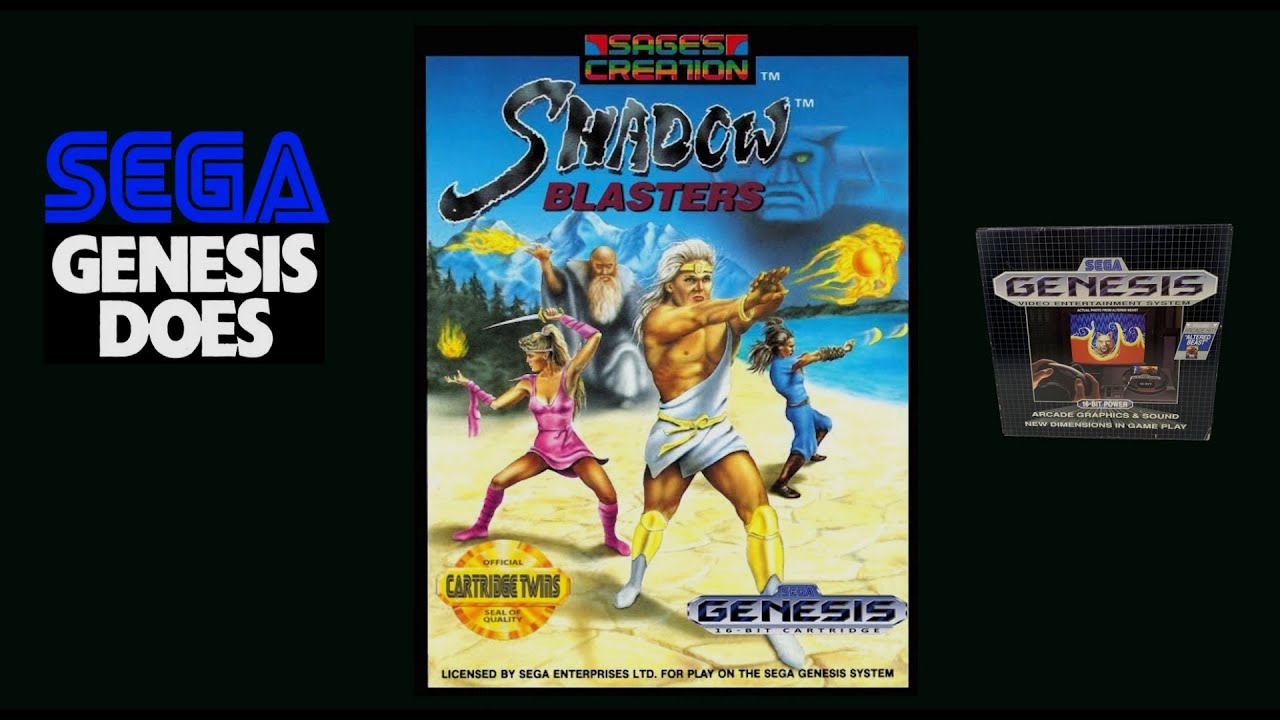 SEGA GENESIS DOES - Shadow Blasters - YouTube