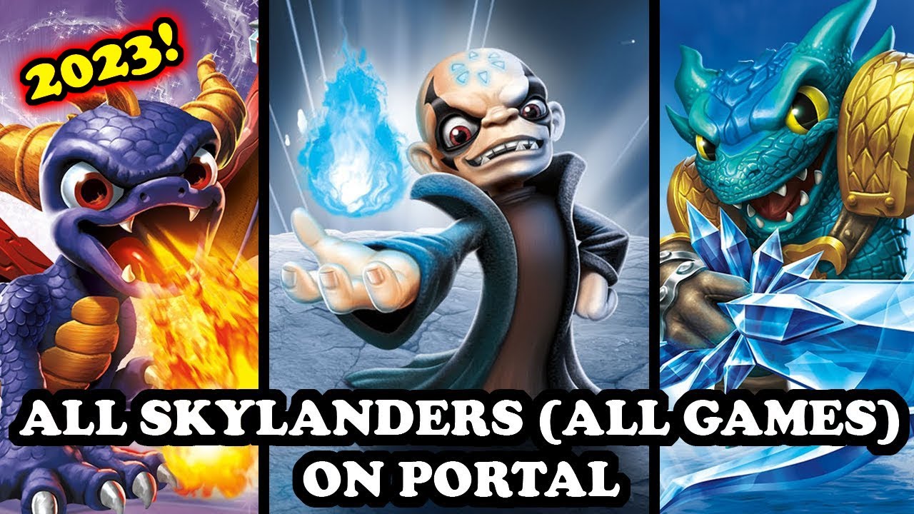 ALL 181 Skylanders REAL LIFE + IN GAME Collection! [Spyro's Adventure ...