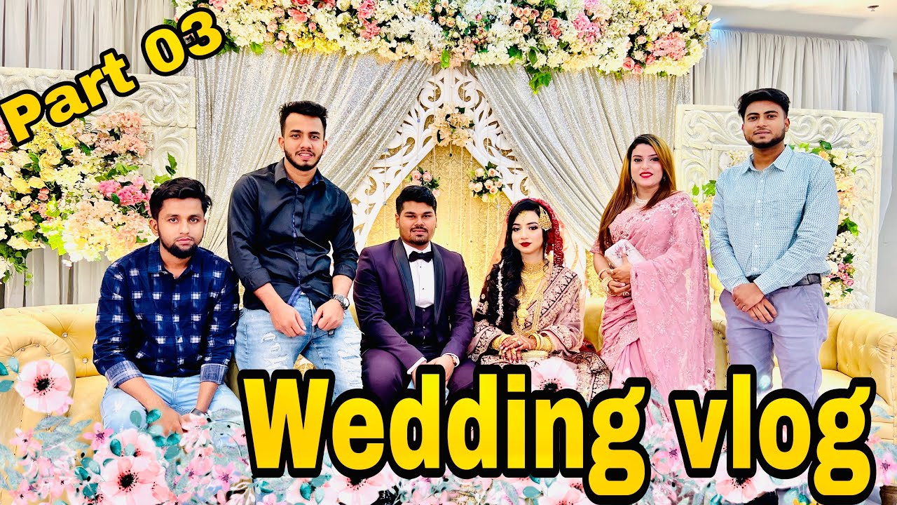 Wedding vlog part 03 | wedding program at Nikunja convention hall ...