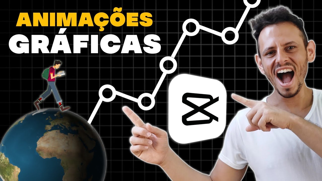 Como Criar ANIMAÇÕES GRÁFICAS INCRÍVEIS no Canva e CapCut pra CELULAR🤯 ...