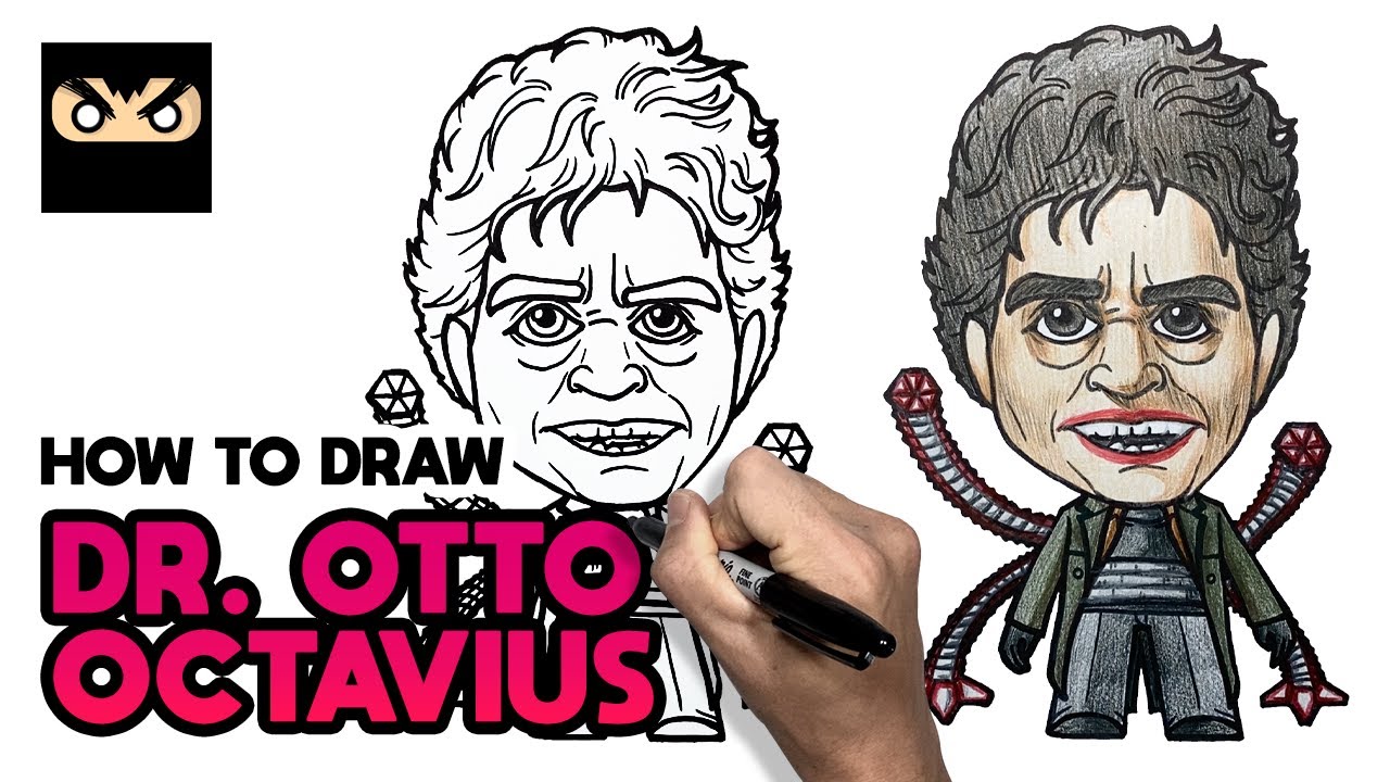 How to draw DR. OTTO OCTAVIUS | SPIDER-MAN: NO WAY HOME - 닥터 옥토퍼스 그리기 ...