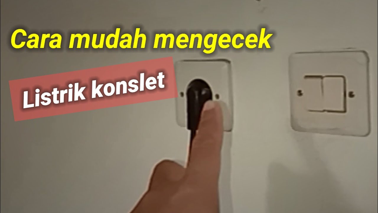 Cara mengatasi listrik konslet dirumah - YouTube