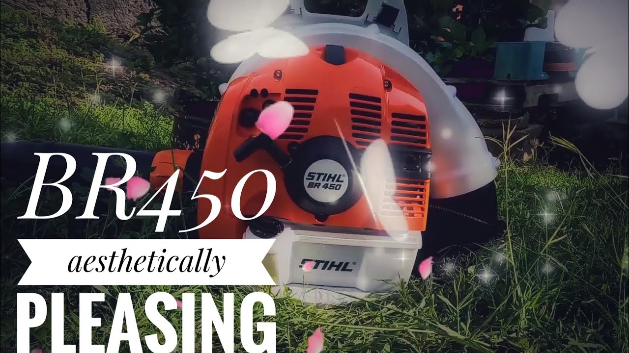 Stihl BR450 backpack blower.... King of its class.... - YouTube