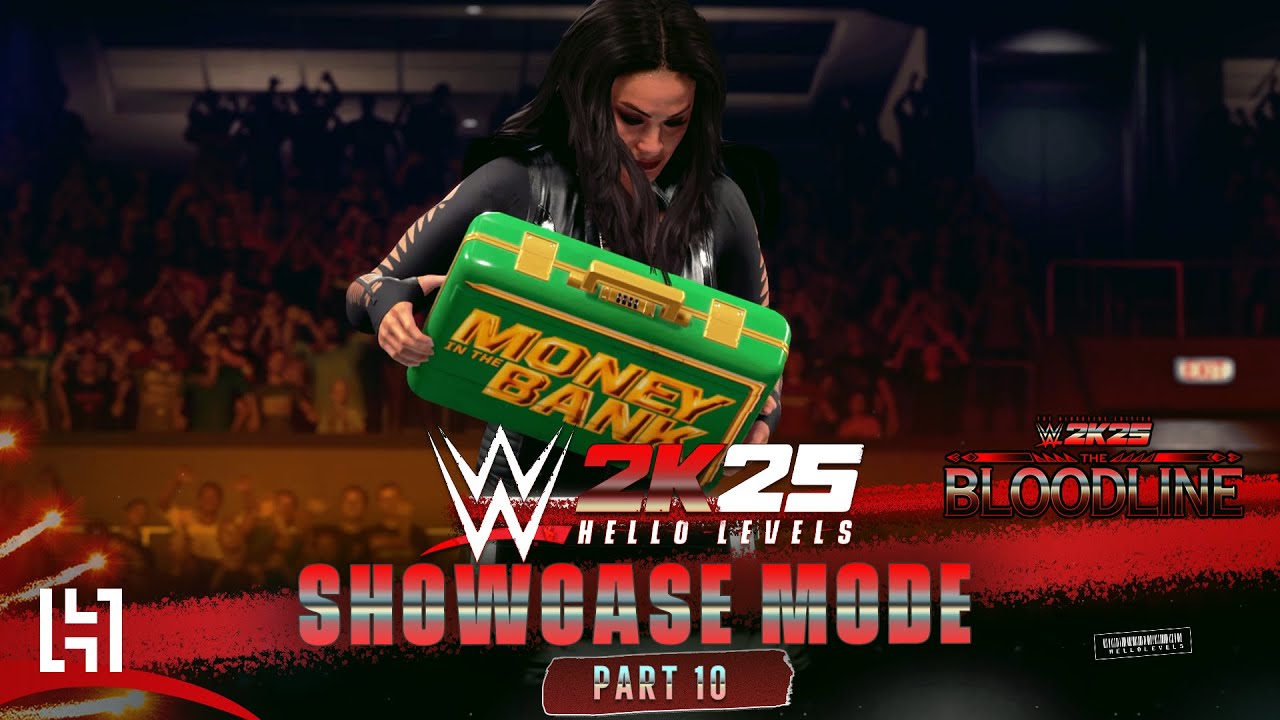 WWE 2K25 Showcase Mode Gameplay Part 10 - Tamina - Money In The Bank ...